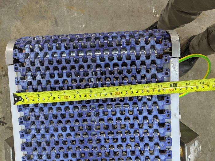 Used Viscon Viflex 90° Intralox Belt Conveyor for Sale at Steep Hill ...