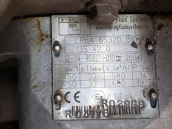 Sterling LPHA Liquid Ring Vacuum Pump