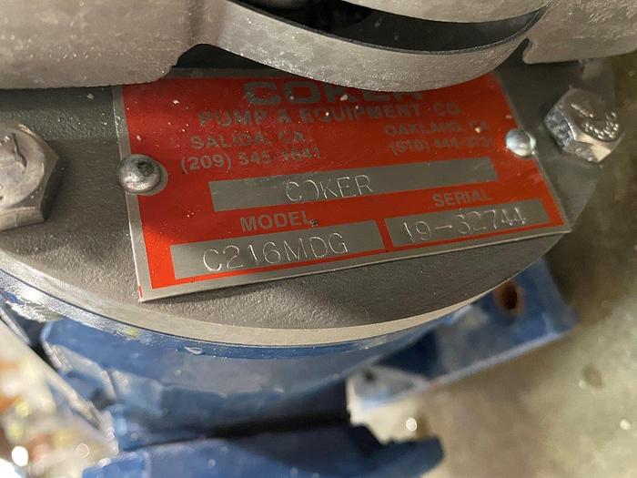 Coker C216 Centrifugal Pump