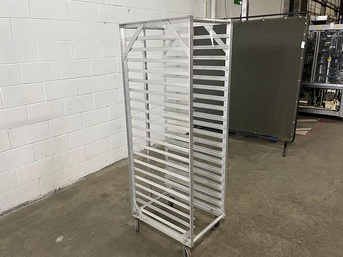 Used Aluminum Bakery Sheet Rack for Sale at Steep Hill Equipment Solutions