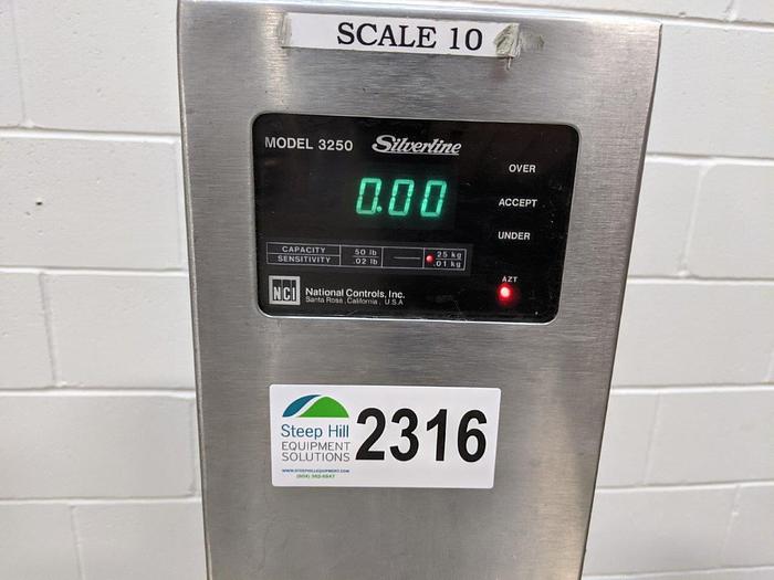 Used NCI Silverline 3250 Bench Scale for Sale at Steep Hill Equipment ...