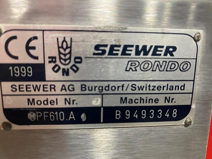 Seewer-Rondo PF610.A Cutting Table Conveyor