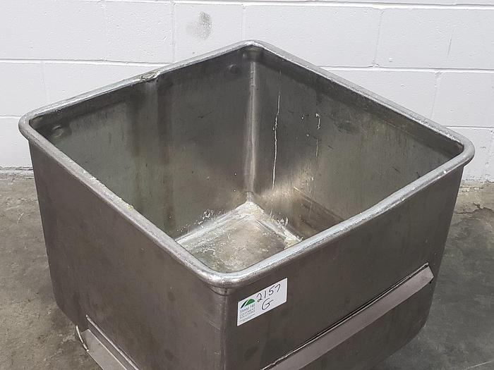 Stainless Steel 200L Meat Buggy