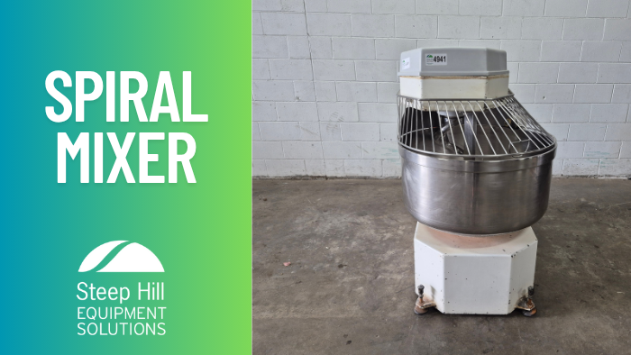 Used Tekno 130A Spiral Mixer for Sale at Steep Hill Equipment Solutions