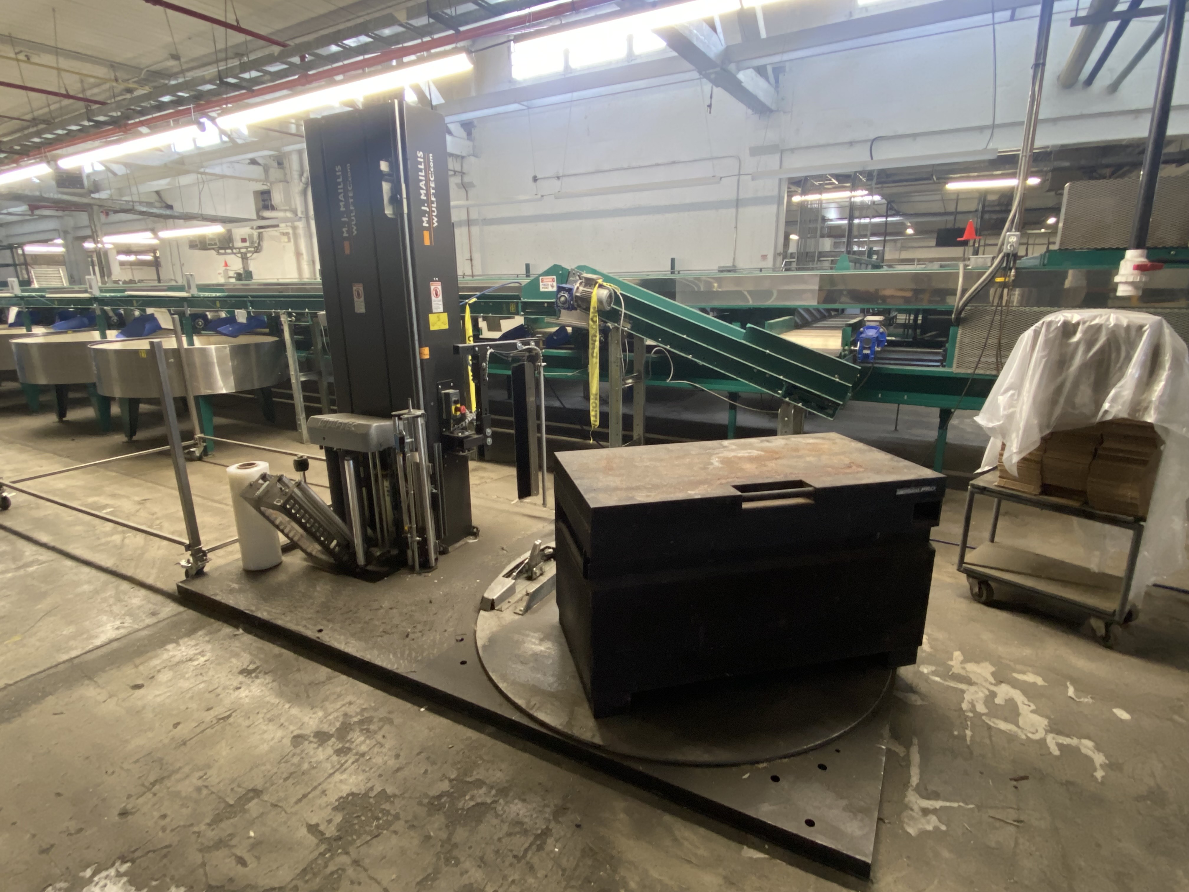 Used Wulftec Pallet Wrapper for Sale at Steep Hill Equipment Solutions