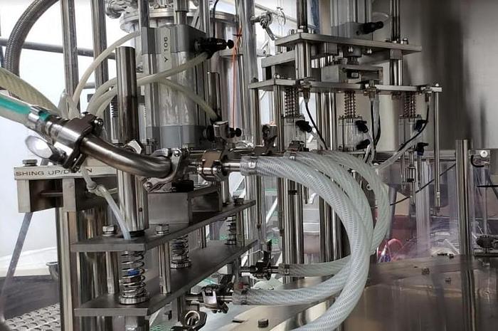 Used ZCX-3ZD Stand-Up Pouch Filler and Capping Machine for Sale at ...