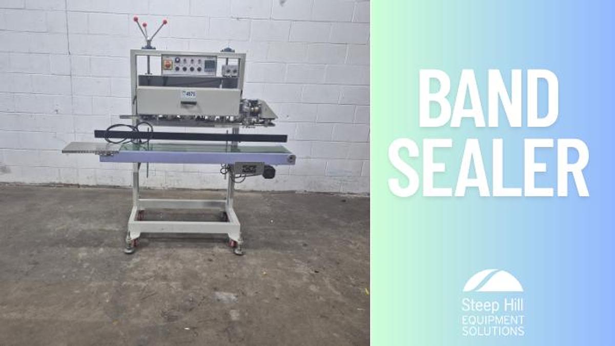 Used Vertical Continuous Band Sealer for Sale at Steep Hill Equipment ...