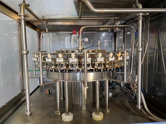 Used AVE Rotary Bottle Rinser for Sale at Steep Hill Equipment Solutions