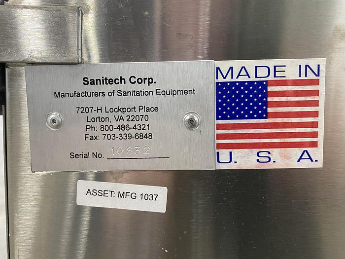 Used Sanitech Mark IV Pressure Washer for Sale at Steep Hill Equipment Solutions