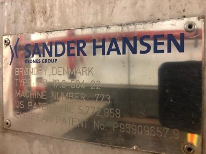 Used Sander Hansen Tunnel Pasteurizer for Sale at Steep Hill Equipment ...