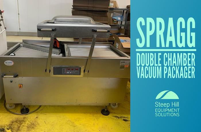Used Spragg Double Chamber Vacuum Packager for Sale at Steep Hill ...