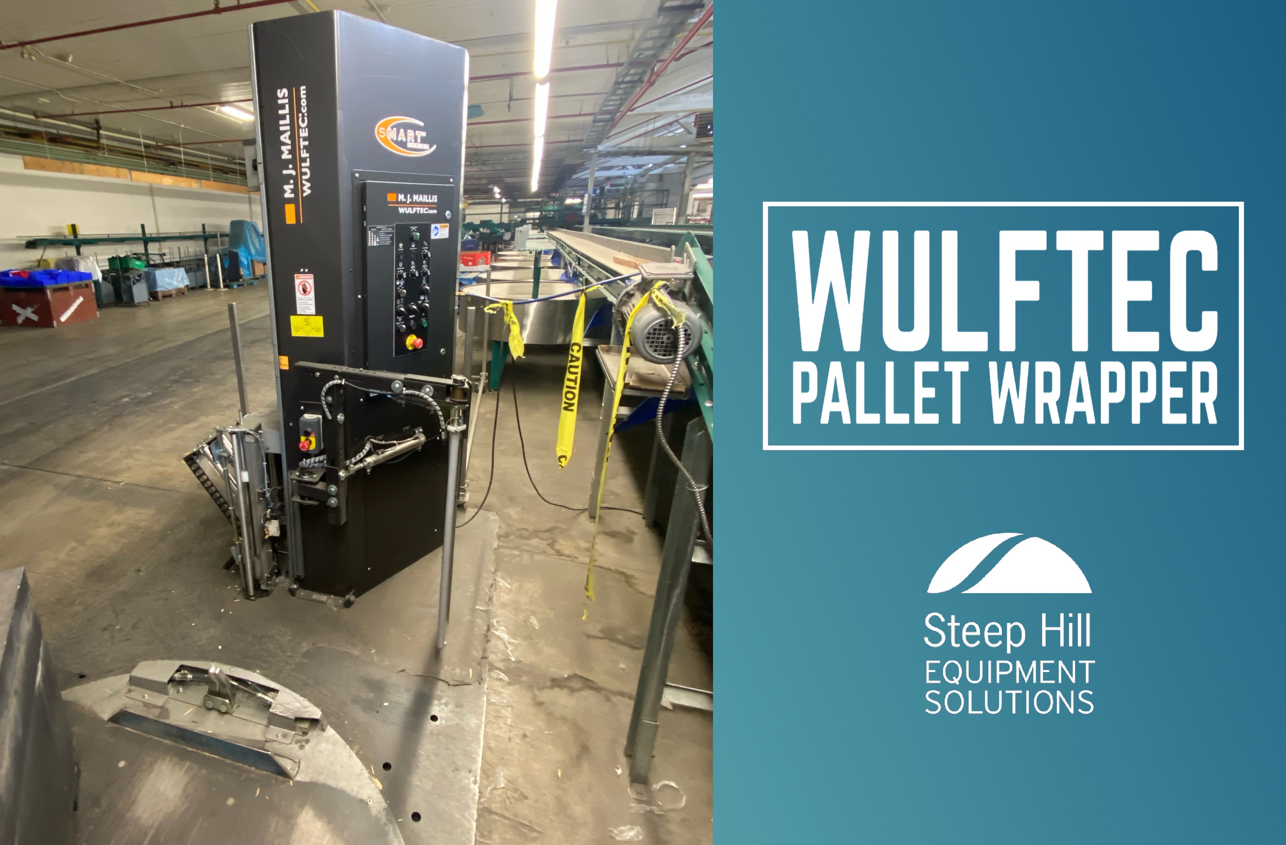 Used Wulftec Pallet Wrapper for Sale at Steep Hill Equipment Solutions