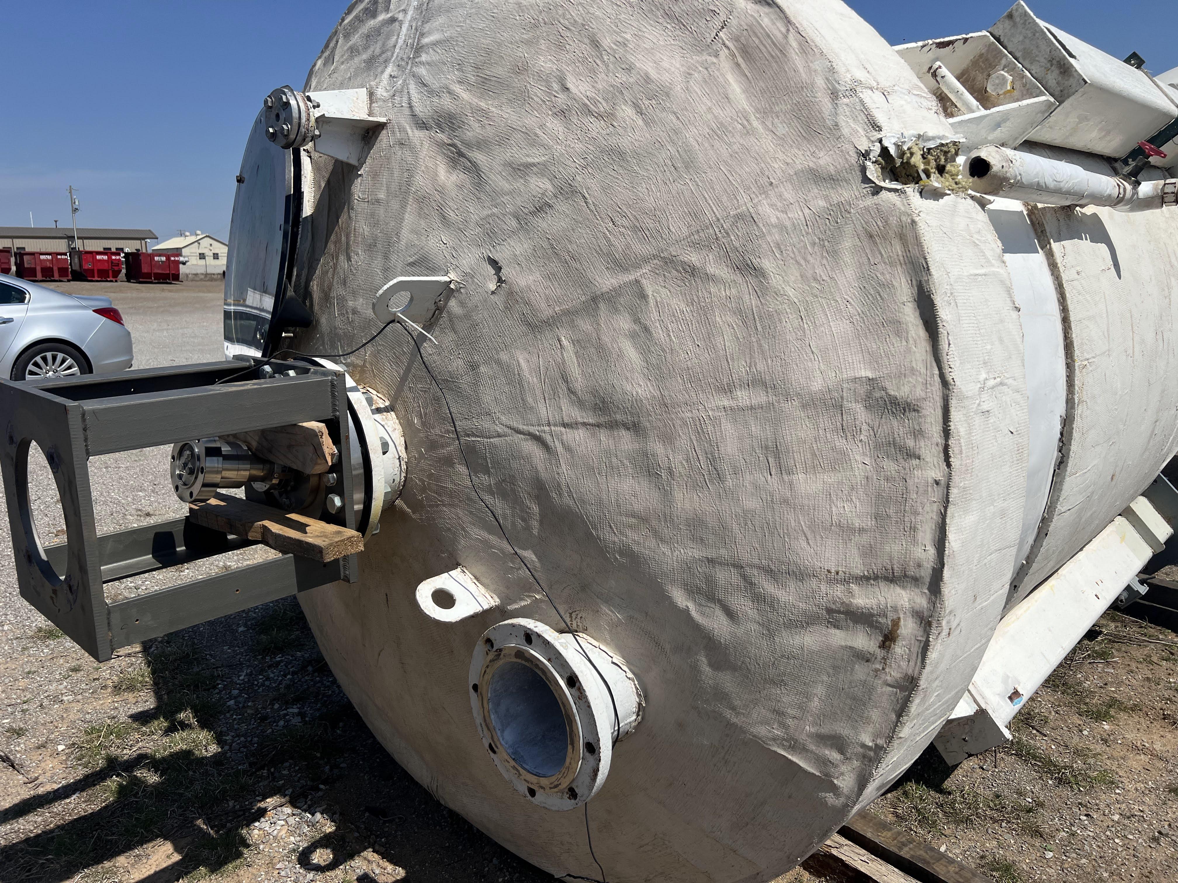 Used Dimple Jacketed Reactor Tank with Agitation for Sale at Steep Hill ...