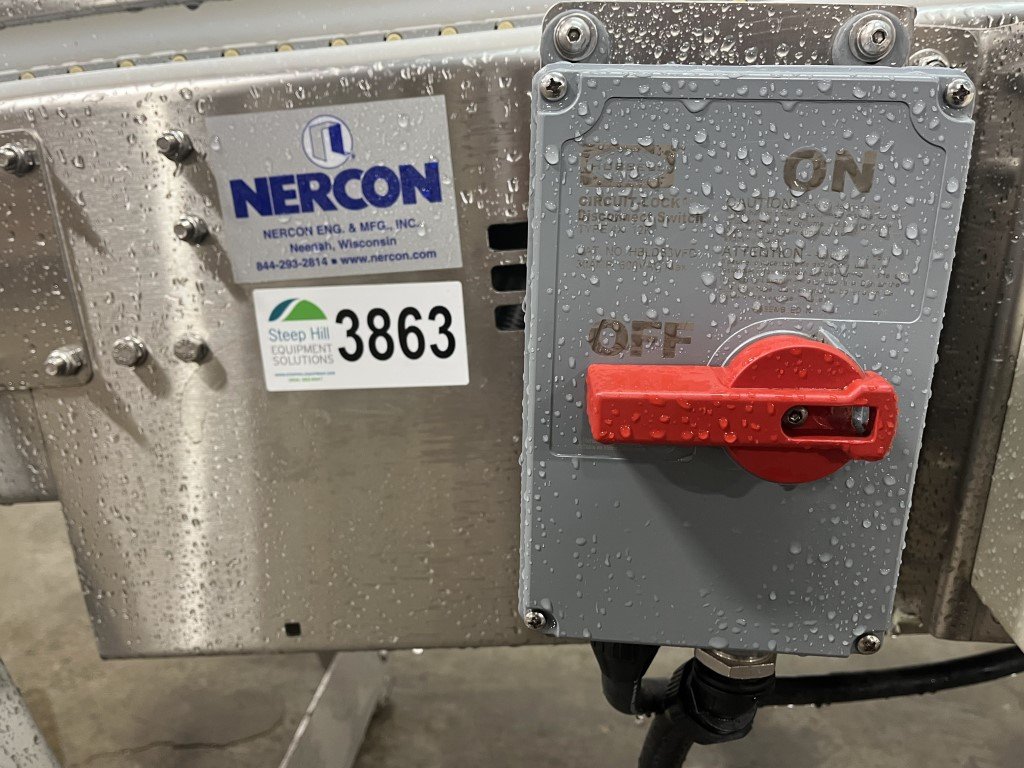 Used Nercon 7' Long Incline Conveyor for Sale at Steep Hill Equipment ...
