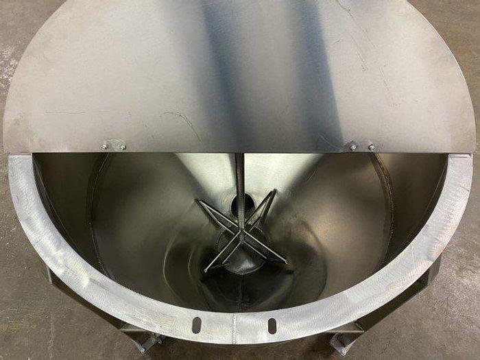 Used SS Lidded Hopper With Agitator for Sale at Steep Hill Equipment ...