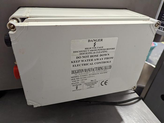 Used Deighton Formatic R2200 Food Former for Sale at Steep Hill Equipment Solutions