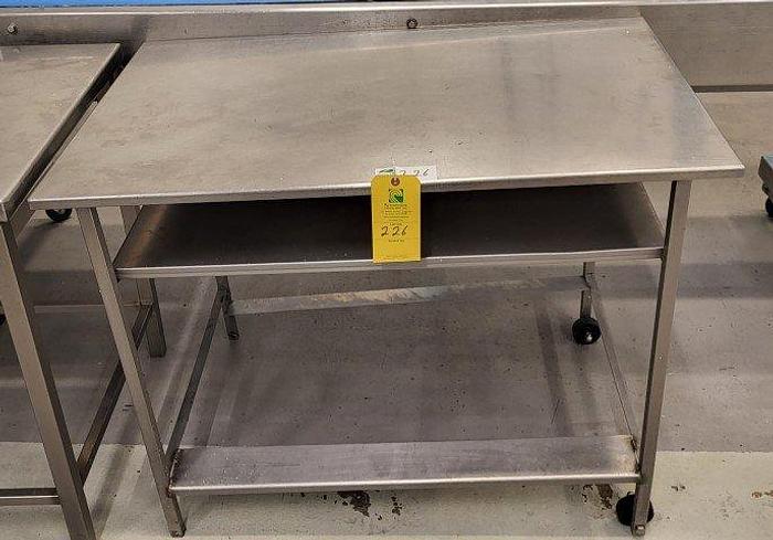 Used Stainless Steel Tables for Sale at Steep Hill Equipment Solutions