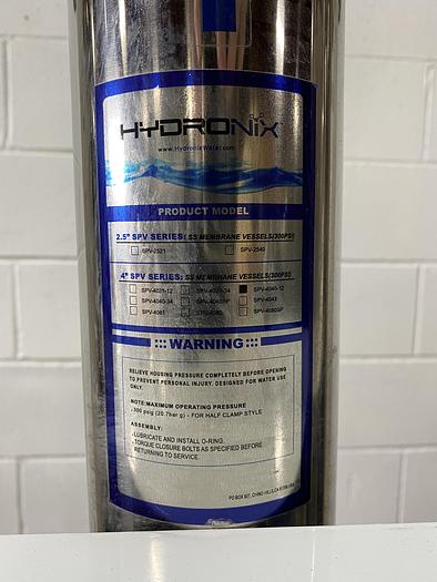 Used Triton IXC Reverse Osmosis Water Purification System for Sale at ...