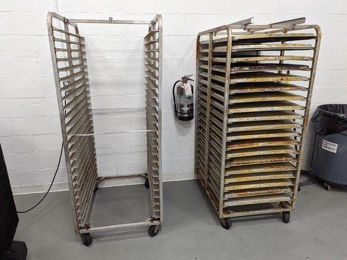 Used Double Wide Racks (10) for Sale at Steep Hill Equipment Solutions
