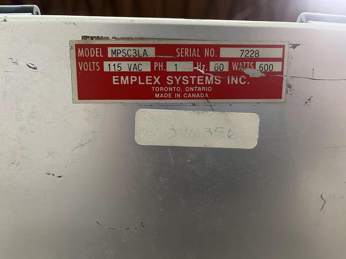 Used Emplex MPS 6000 Band Sealer with Bag Trimmer for Sale at Steep ...