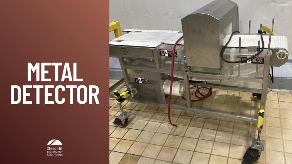 Used Loma IQ3 Metal Detector with Conveyor for Sale at Steep Hill ...