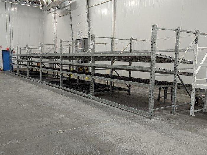 Used Gravity-Flow Roller Racks for Sale at Steep Hill Equipment Solutions