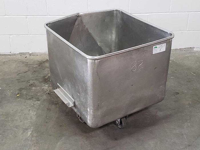 Stainless Steel 200L Meat Buggy