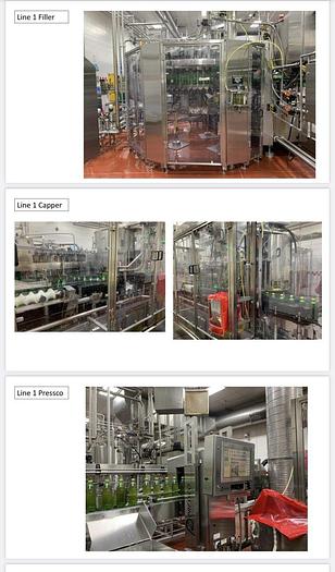 Used Bottling Line for Sale at Steep Hill Equipment Solutions