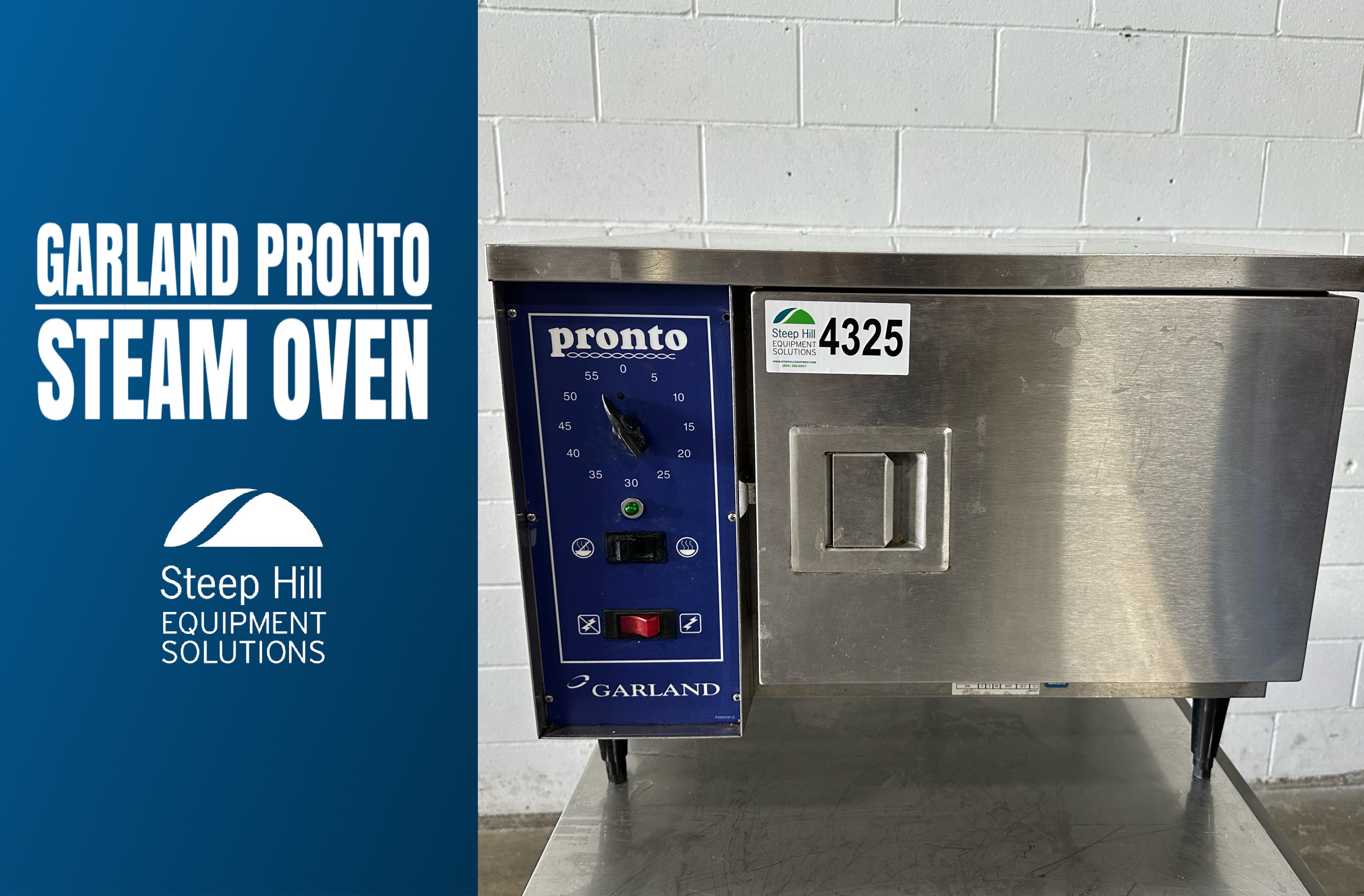 Used Garland Pronto Steam Oven for Sale at Steep Hill Equipment Solutions