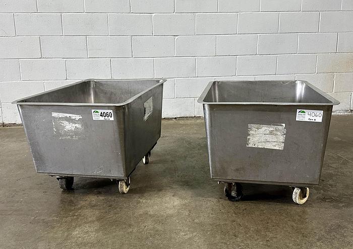 Used 40 Gal Rolling Bins for Sale at Steep Hill Equipment Solutions