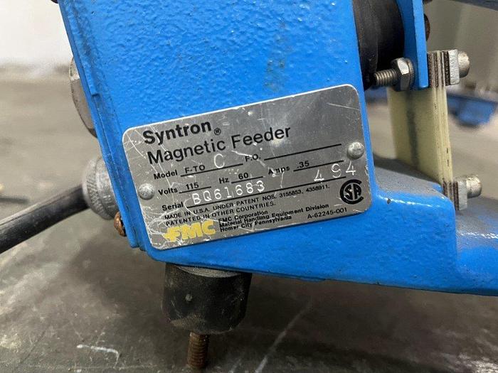 Used FMC Syntron F-TO Magnetic Feeders for Sale at Steep Hill Equipment ...
