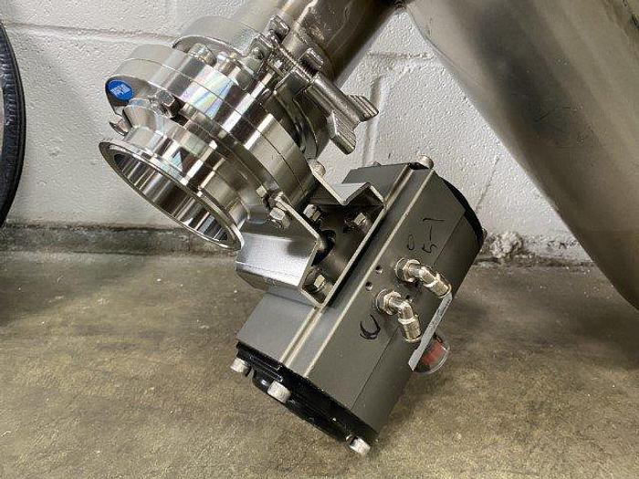 Used Lidded Hoppers With Butterfly Valves for Sale at Steep Hill ...