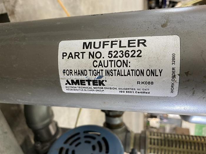 Used Ametek Rotron Regenerative Blower for Sale at Steep Hill Equipment ...