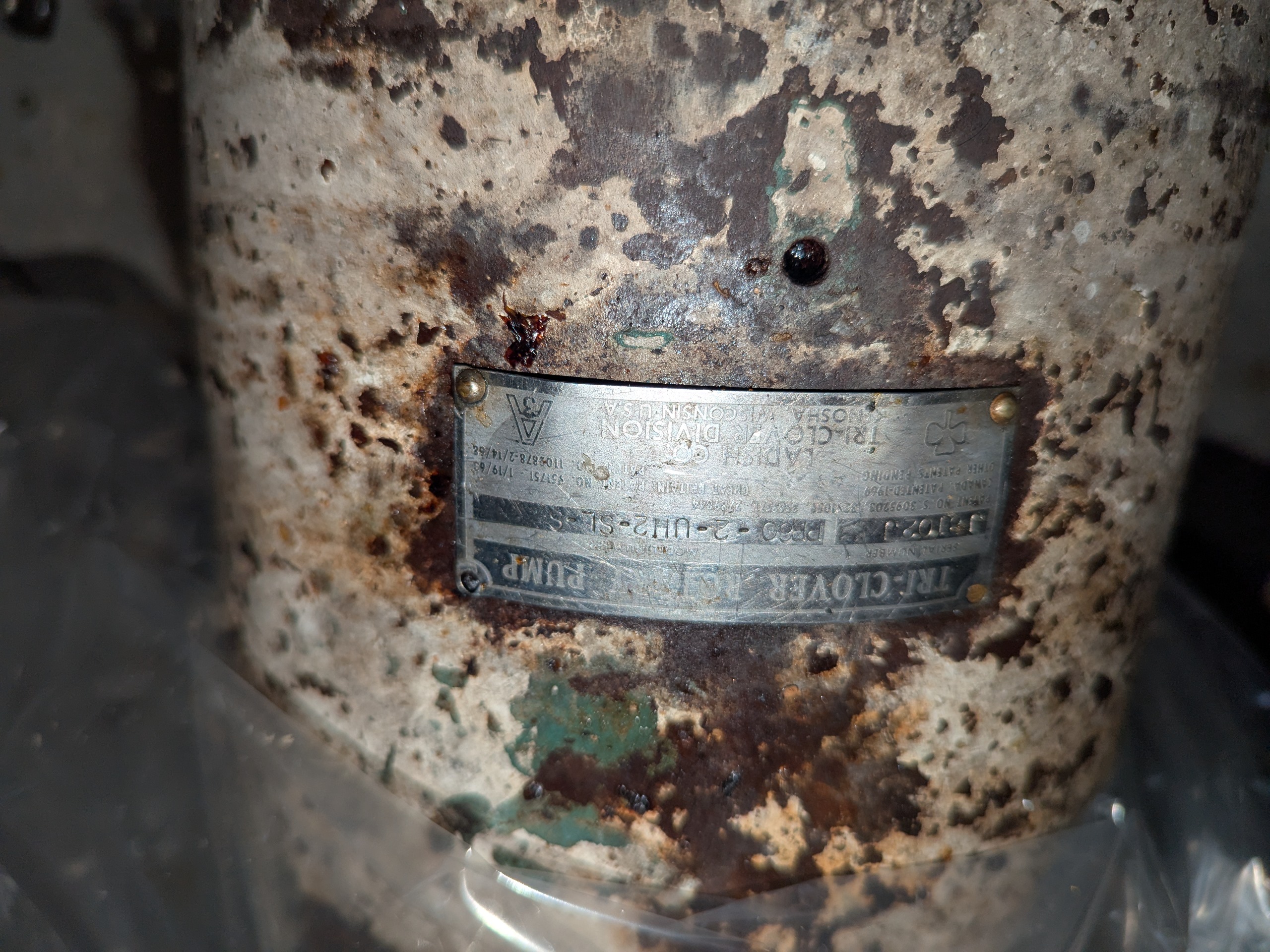 Used Tri-Clover PR60 PD Pump for Sale at Steep Hill Equipment Solutions