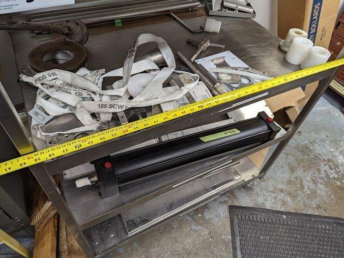 Used SS Mobile Parts Rack for Sale at Steep Hill Equipment Solutions