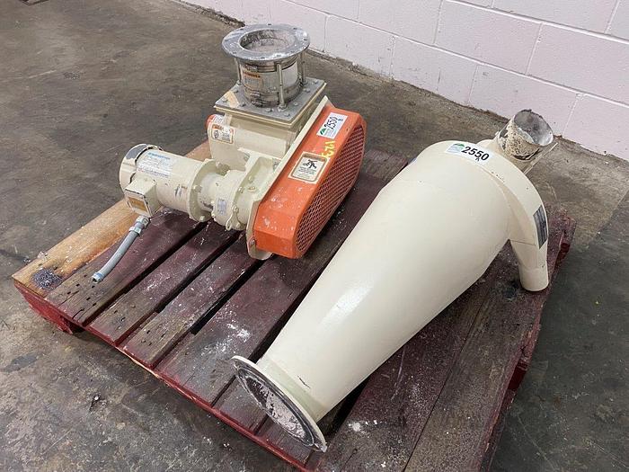 Used Kice VJ Rotary Airlock & Cyclone Collector for Sale at Steep Hill ...