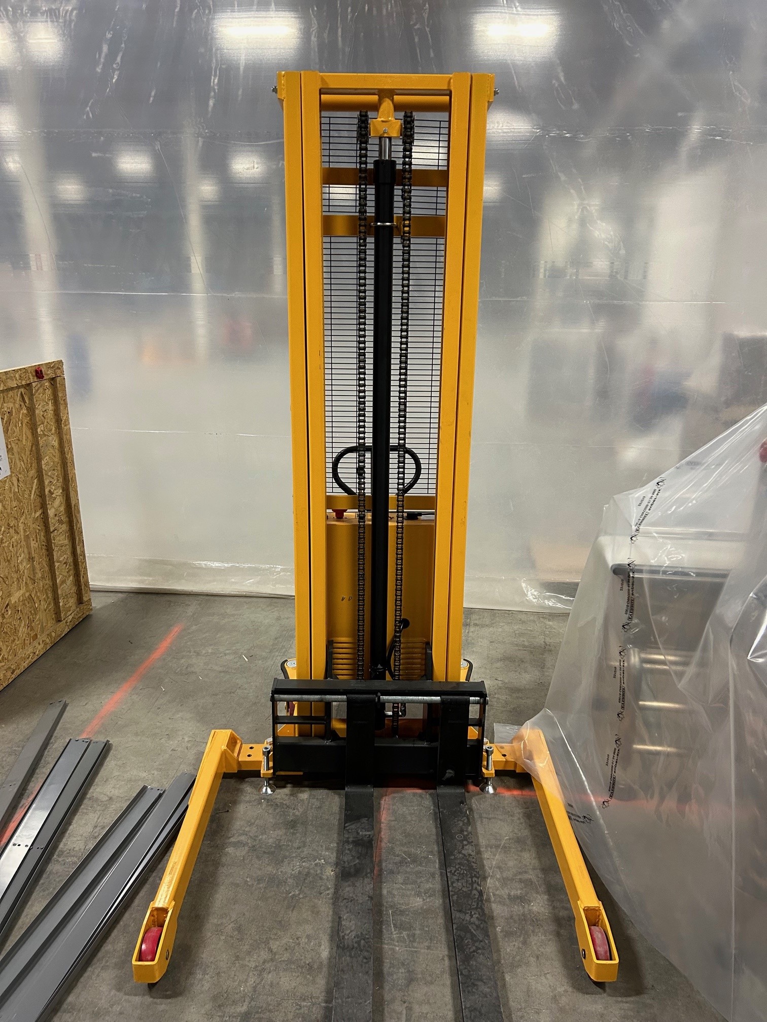 Used ULINE Straddle Stacker for Sale at Steep Hill Equipment Solutions