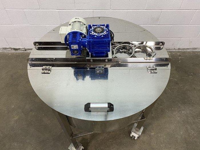 Used Lidded SS Hopper With Agitator for Sale at Steep Hill Equipment ...