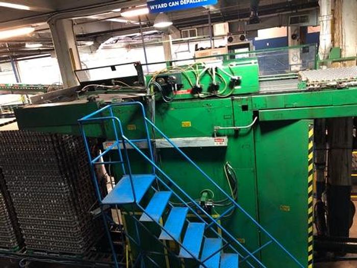 Used Wyard-Simplimatic BDA-3200 Bulk Can Depalletizer for Sale at Steep ...