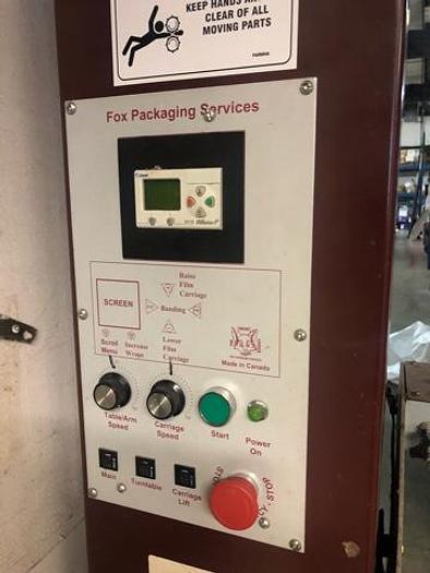 Used FOX C1 Semi-Automatic Pallet Stretch Wrapper for Sale at Steep ...
