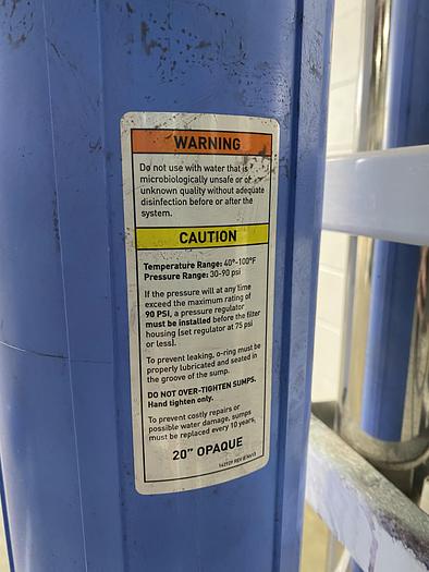 Used Triton IXC Reverse Osmosis Water Purification System for Sale at ...