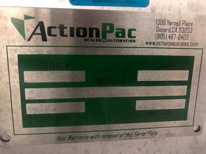 Used Actionpac Rotary Poucher with Scales for Sale at Steep Hill ...