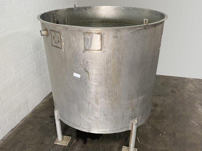 Used SS 1000 Gallon Slope-Bottom Tank for Sale at Steep Hill Equipment ...