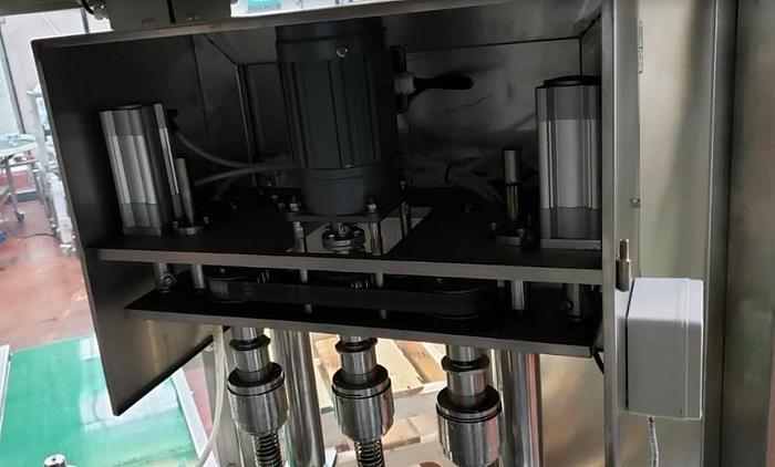 Used ZCX-3ZD Stand-Up Pouch Filler and Capping Machine for Sale at ...