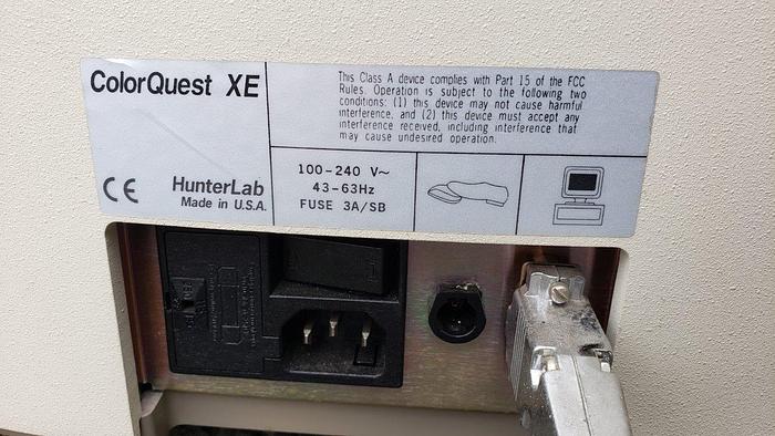 Used HunterLab ColorQuest XE Spectrophotometer for Sale at Steep Hill ...