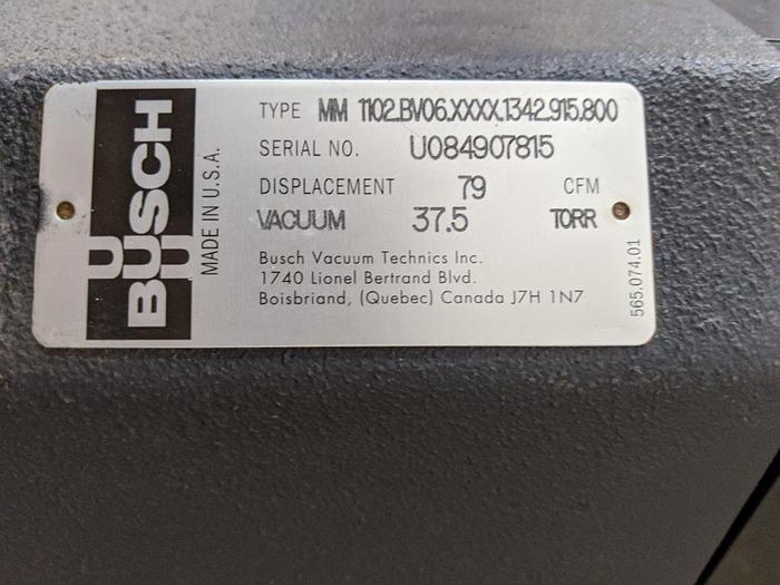 Busch MINK MM Dry Claw Vacuum Pump
