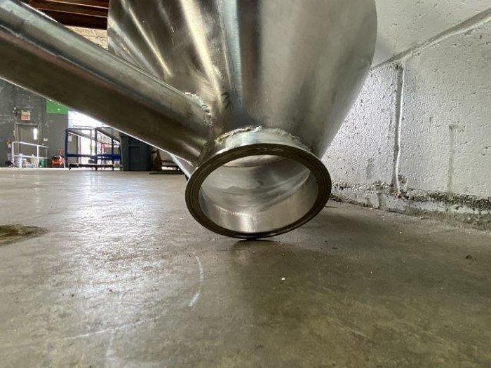 Used Lidded Hopper With Butterfly Valve for Sale at Steep Hill ...