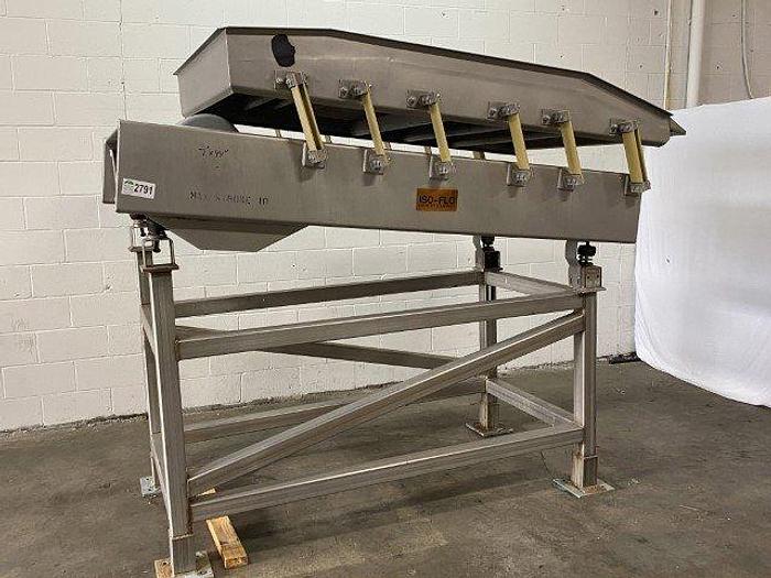 Used Key ISO-FLO 10-Lane Shaker Conveyor for Sale at Steep Hill ...