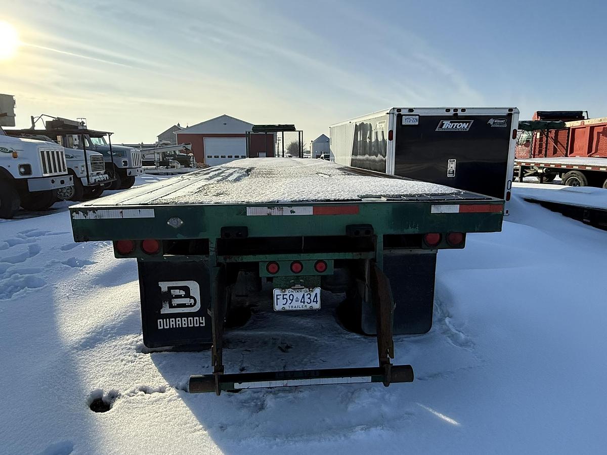 Used 1989 Fruehauf 48', 4 Axle Flat Deck Trailer for Sale at Wi...