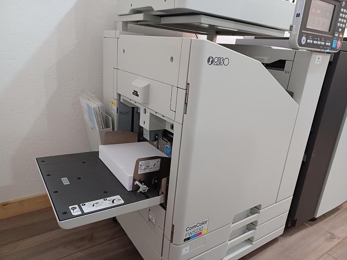 Used Riso ComColor FW5230 Full Color Inkjet Printer with Optional E...